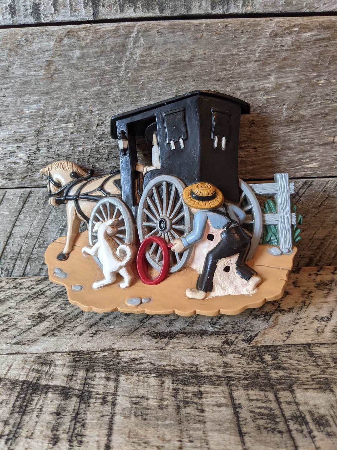 Vintage Mennonites Buggy With Horse. Burwood Products Co USA - Etsy
