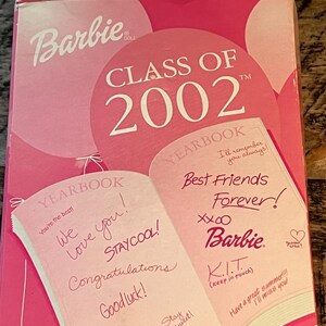 Mattel Class of 2002 Barbie Doll Special Edition Graduation Barbie ...