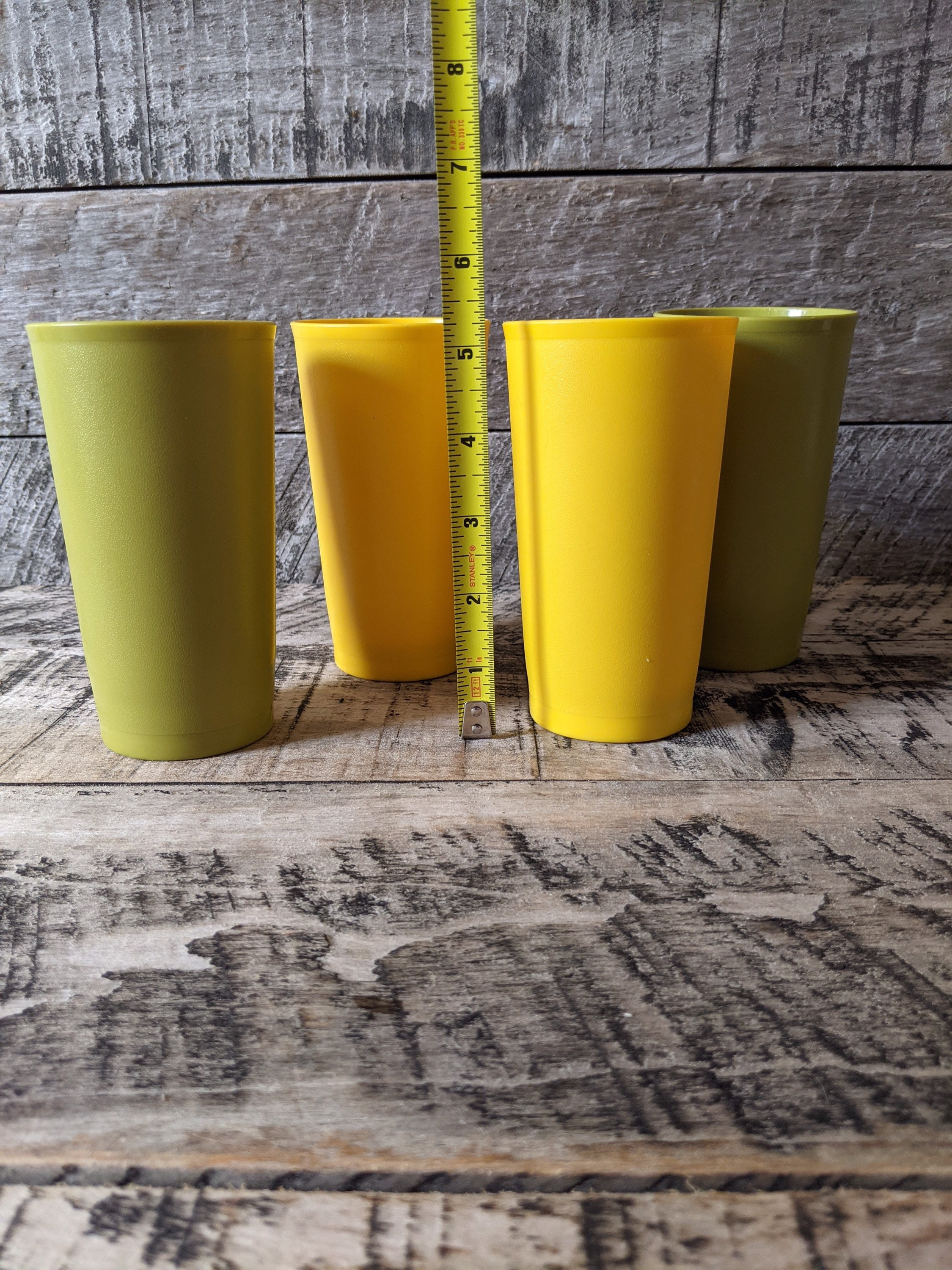 Vintage Tupperware Drinking Glasses. | Etsy