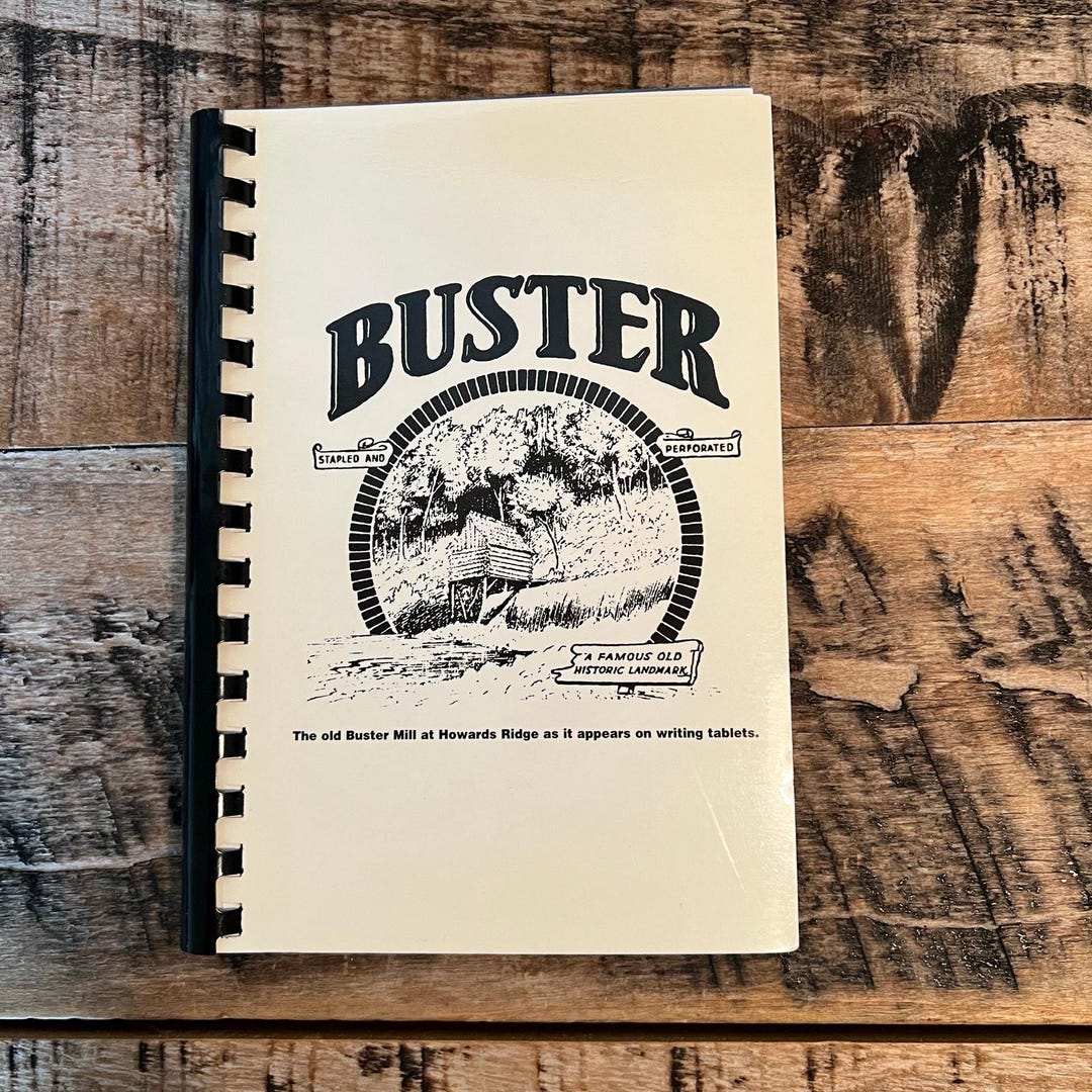 Vtg Buster Mill Howards Ridge Cookbook Historic Ozarks Old Mill ...