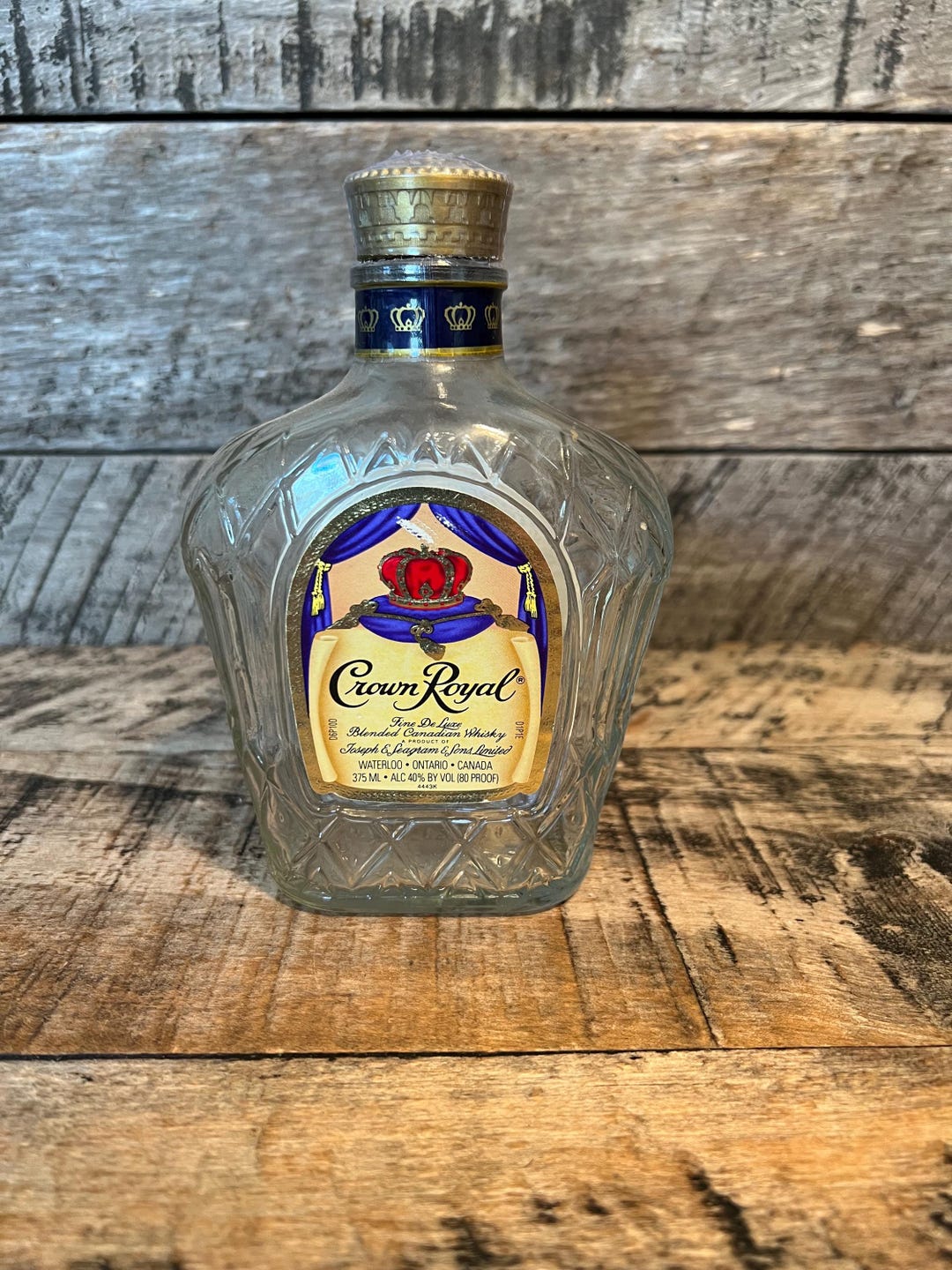 Crown Royal Whiskey Bottle Vtg Kitchen Decor - Etsy