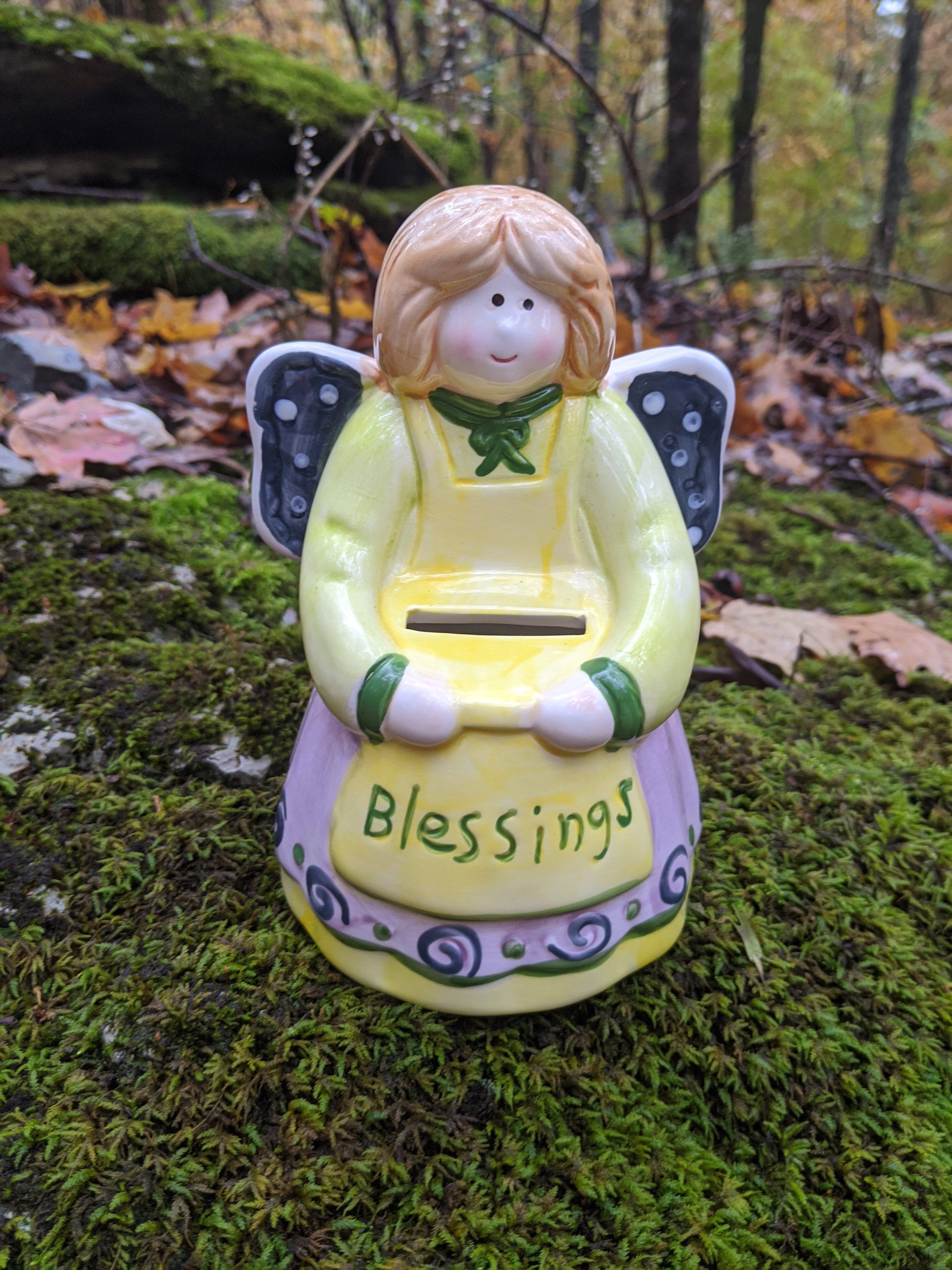 Vintage Ceramic Blessing Bank - Etsy