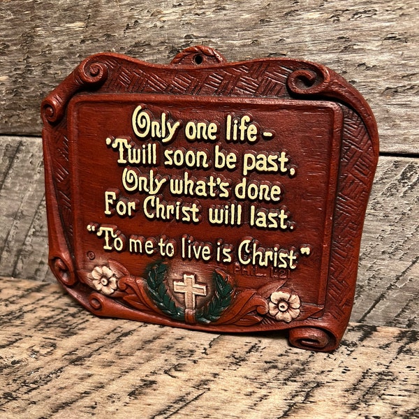 Religious Plaque - Etsy