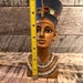 Statue of Egyptian Art Queen Nefertiti Bust Hand Painted - Etsy