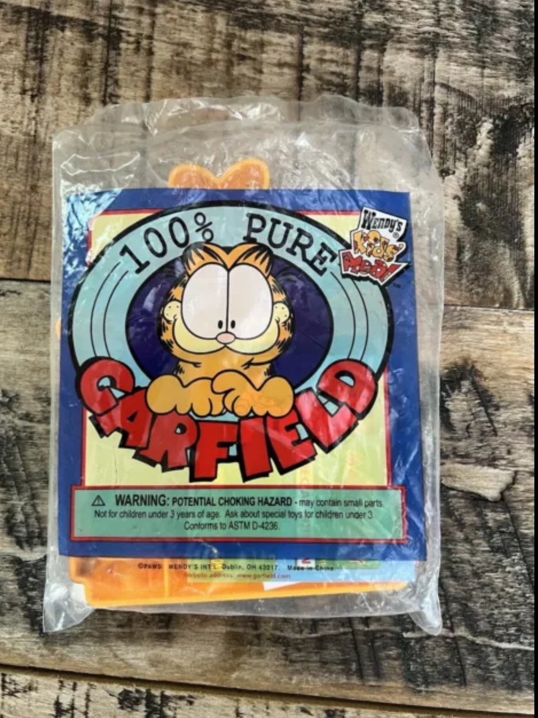 Memo Board Garfield Toy Wendys New in Packaging Vintage - Etsy