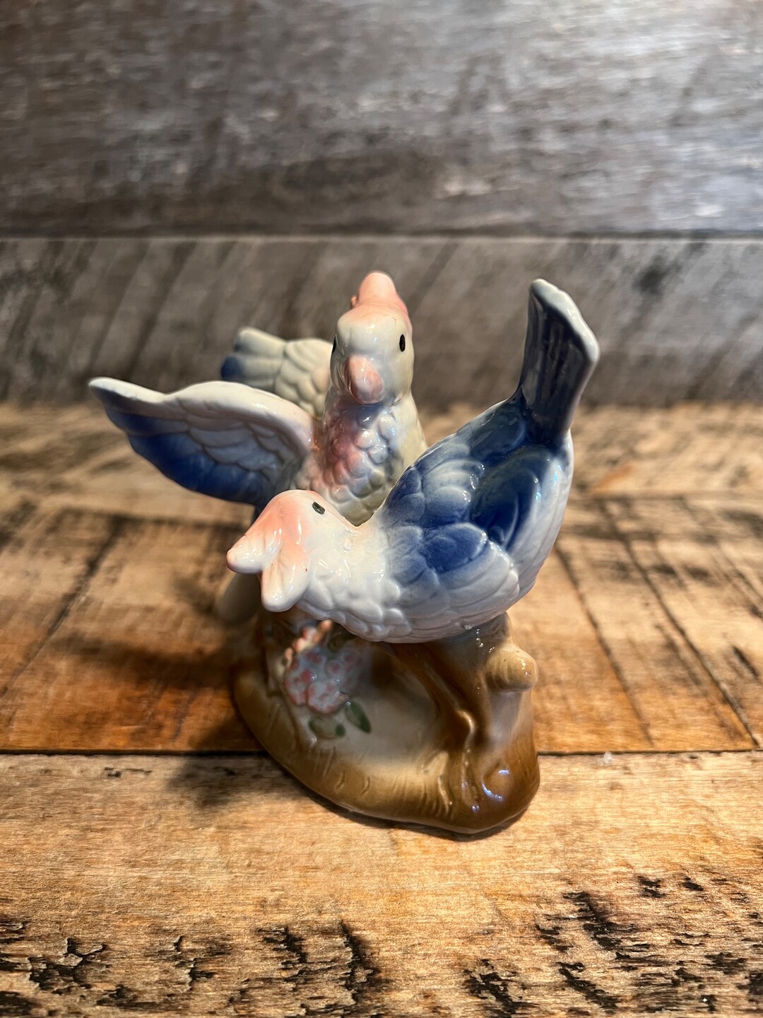 Ceramic Cockatoo Bird Figurine - Etsy