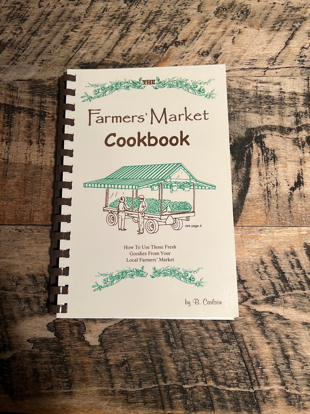 Vintage Farmers Market Cook Book - Etsy