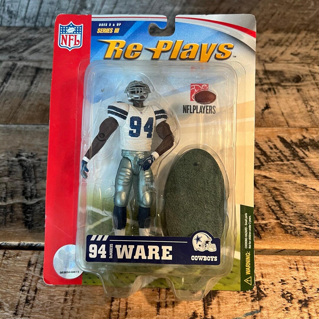 Vtg NFL Re-plays Demarcus Ware #94 Dallas Cowboys Action Figure READ - Etsy