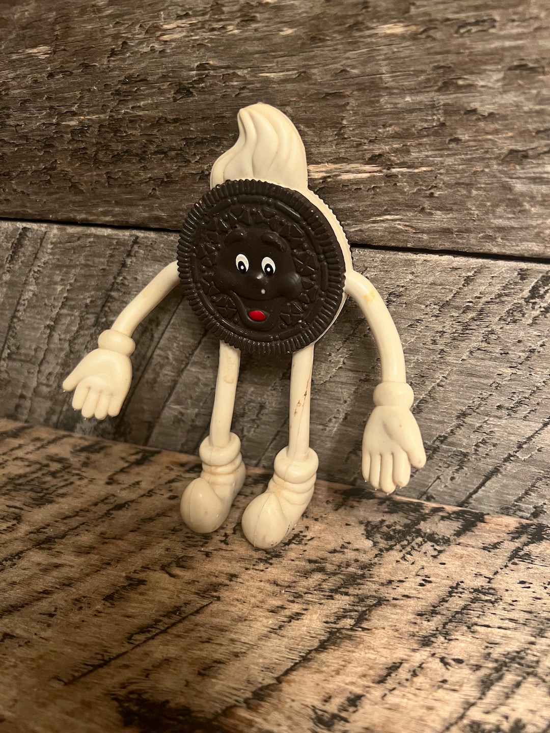 Nabisco Oreo Cookie Mascot Bendy Toy Bendable 4.25" Collectors Figurine ...