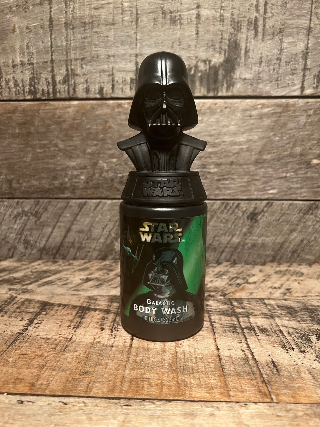 Star Wars Darth Vader Gelastic Body Wash Liquid Soap Bottle L25 Vintage ...