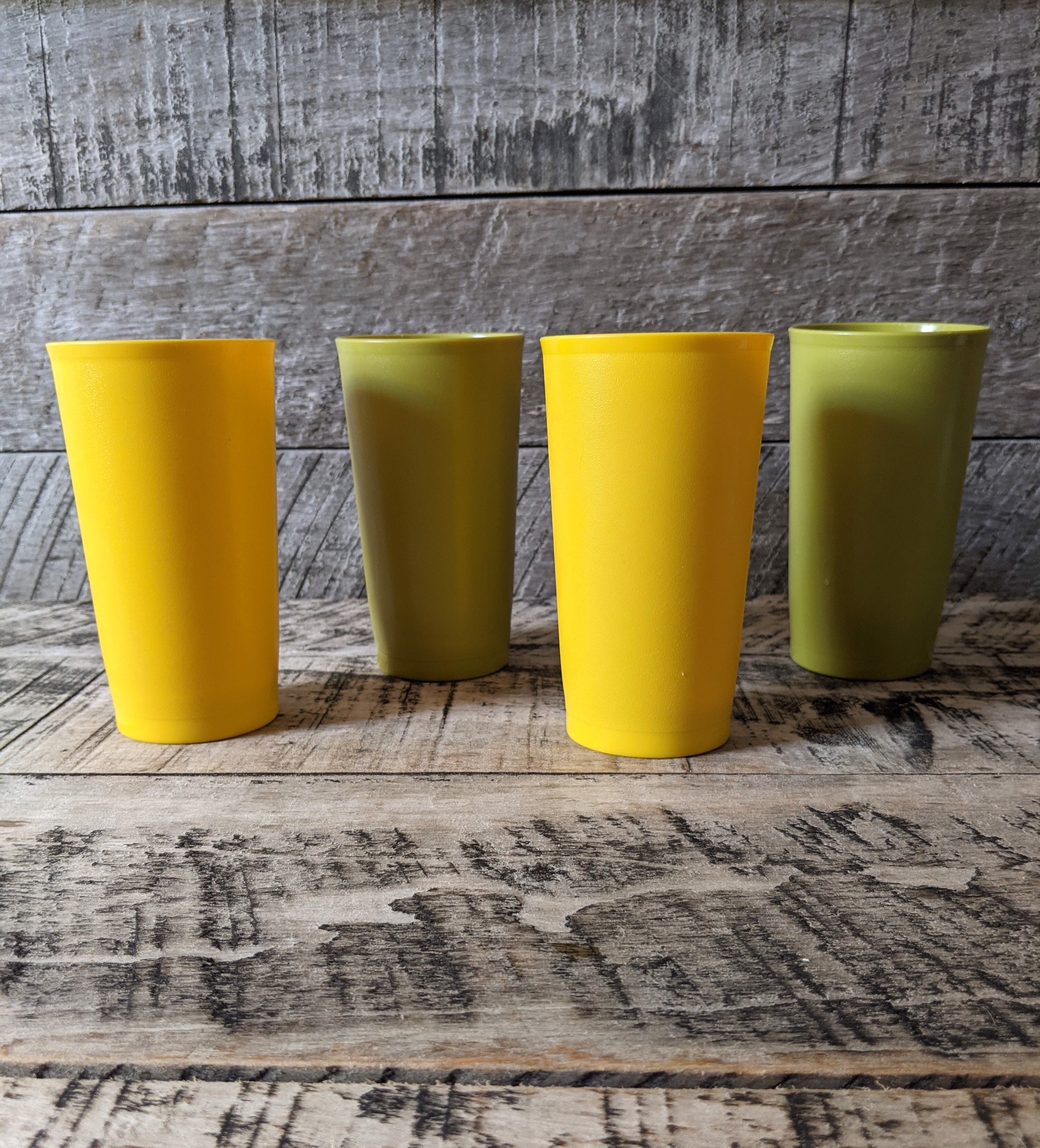 Vintage Tupperware Drinking Glasses. | Etsy