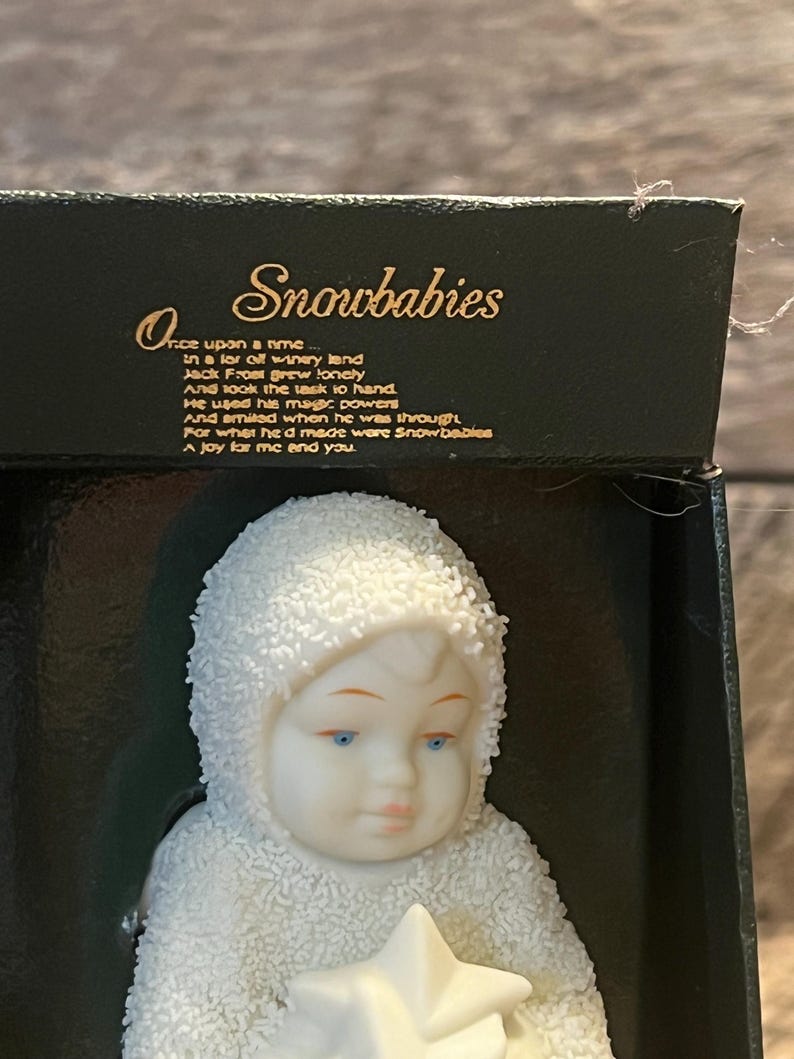 Department 56 Snowbabies “are These All Mine” Vintage With Box - Etsy