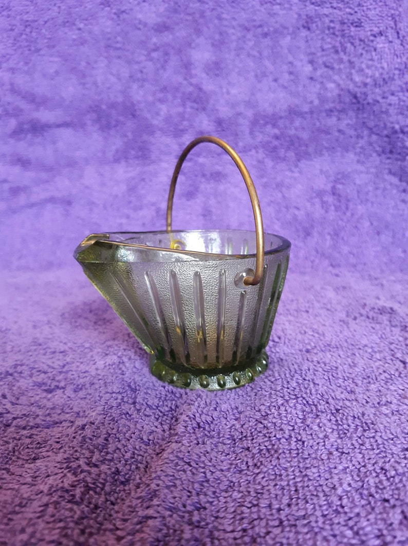 Vintage Green Bucket Ashtray - Etsy