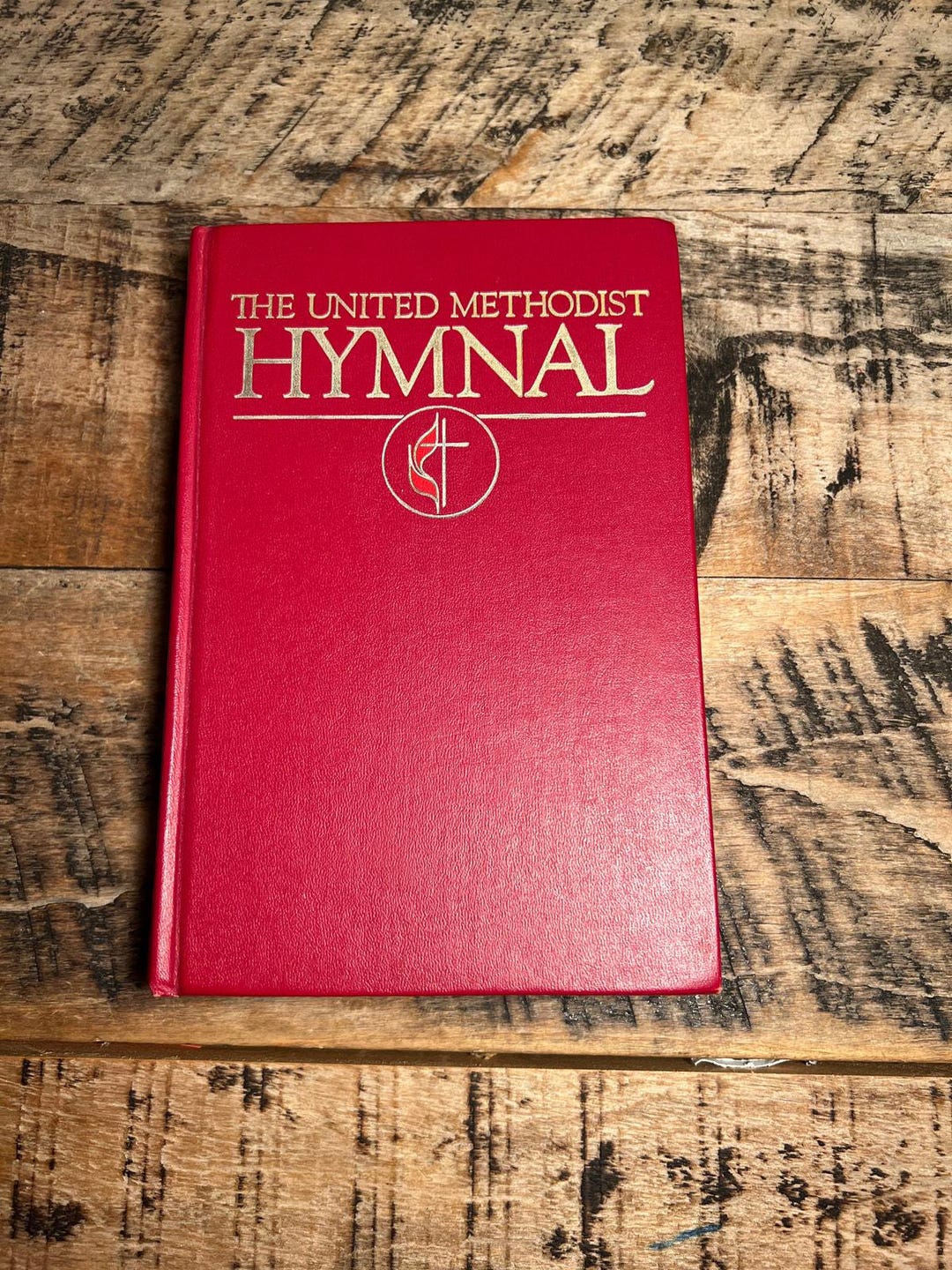 The United Methodist Hymnal Red Hardcover Church Worship Song Book ...