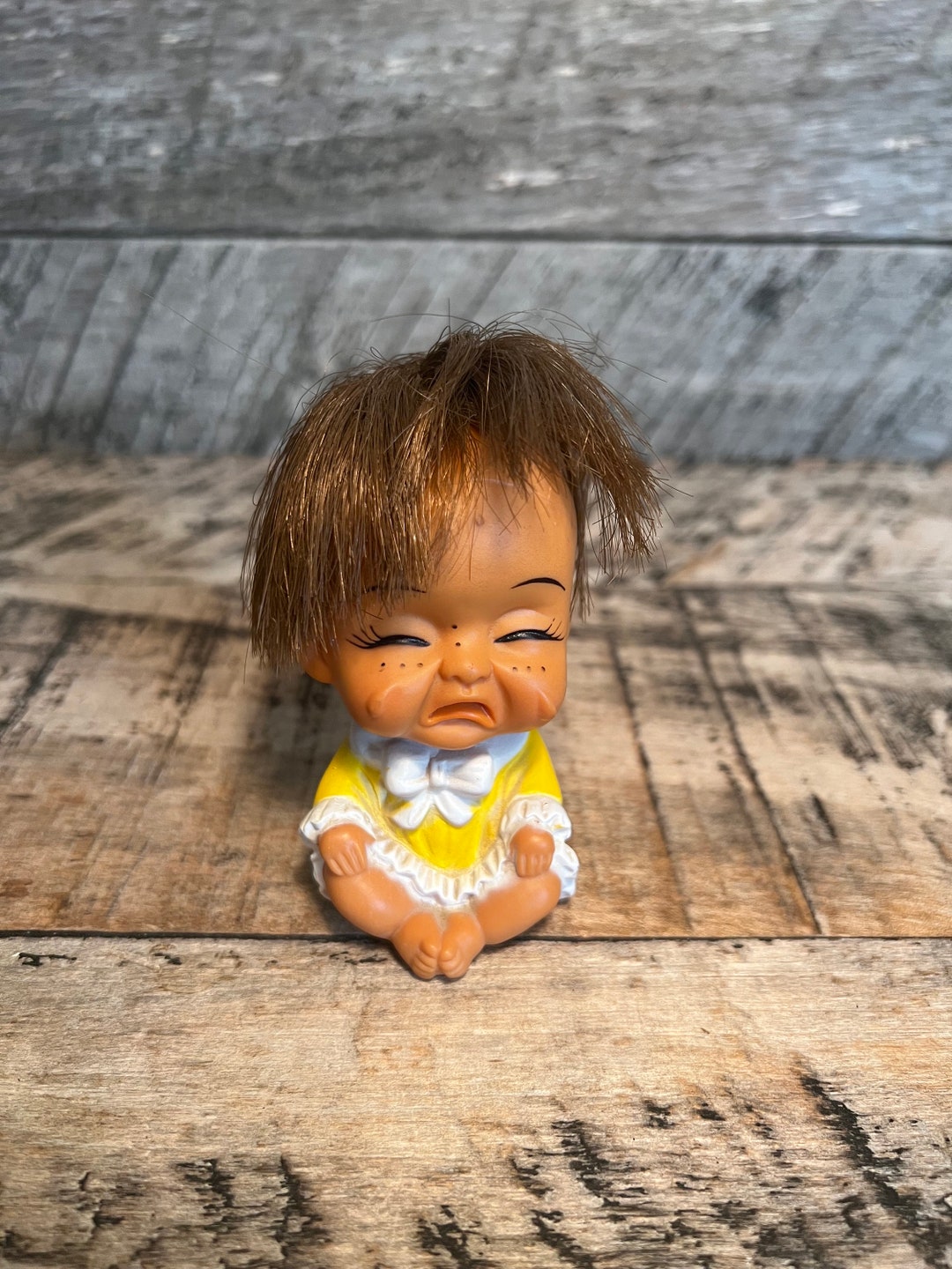 Vintage 1960s Moody Cutie Crying Doll Made in Korea - Etsy