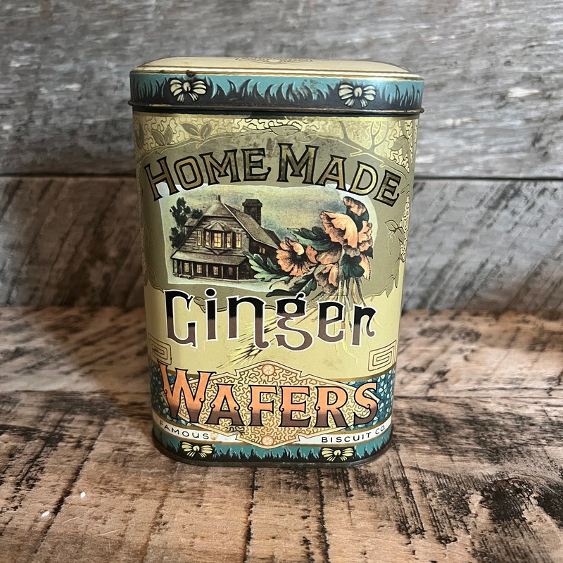 Ginger Wafers Tin - Etsy
