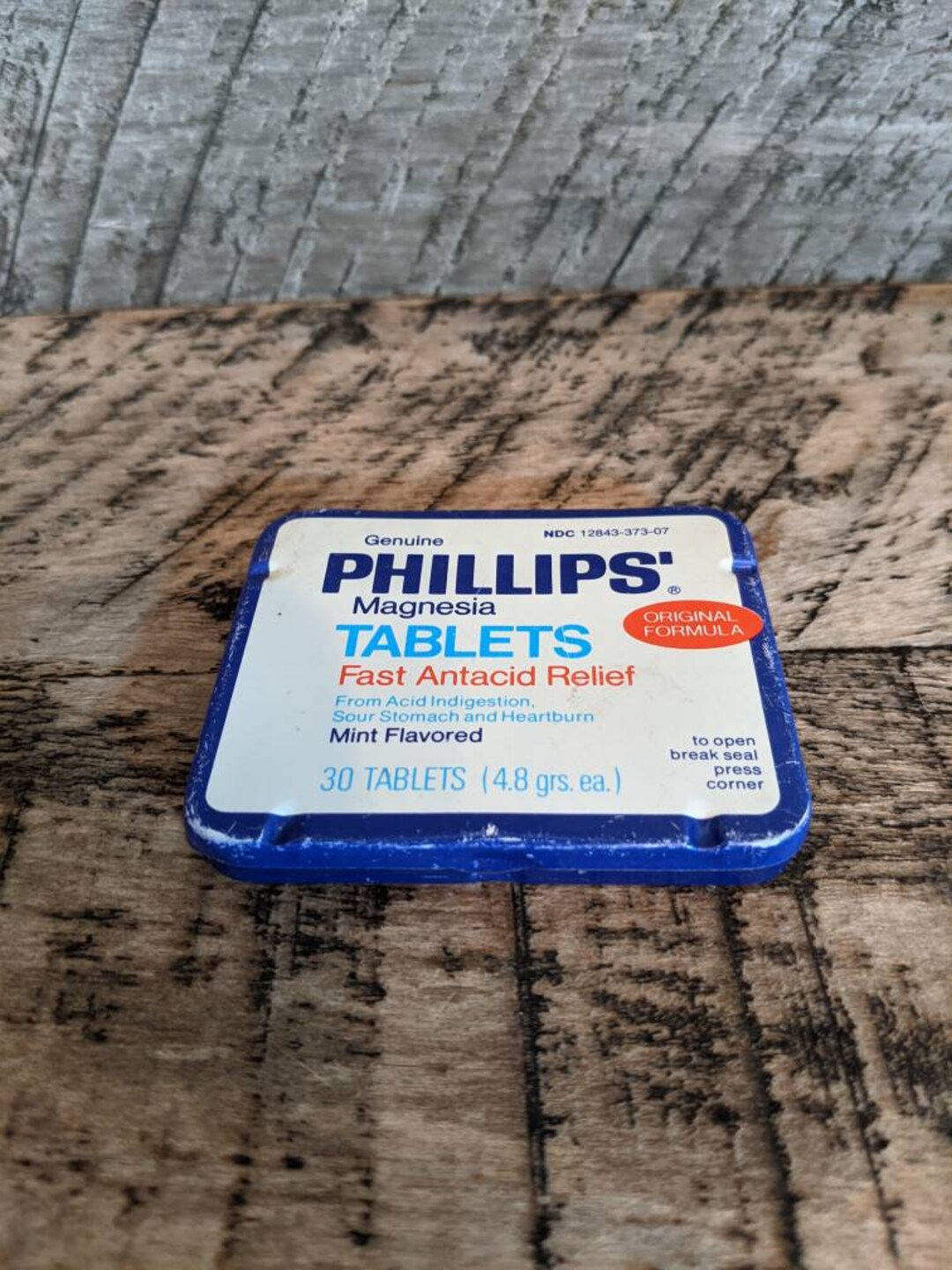 Vintage Phillips Magnesia Tablets Tin Container. - Etsy