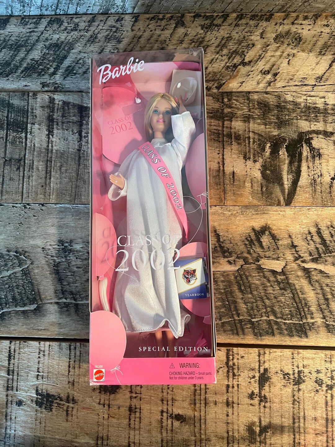 Mattel Class of 2002 Barbie Doll Special Edition Graduation Barbie ...