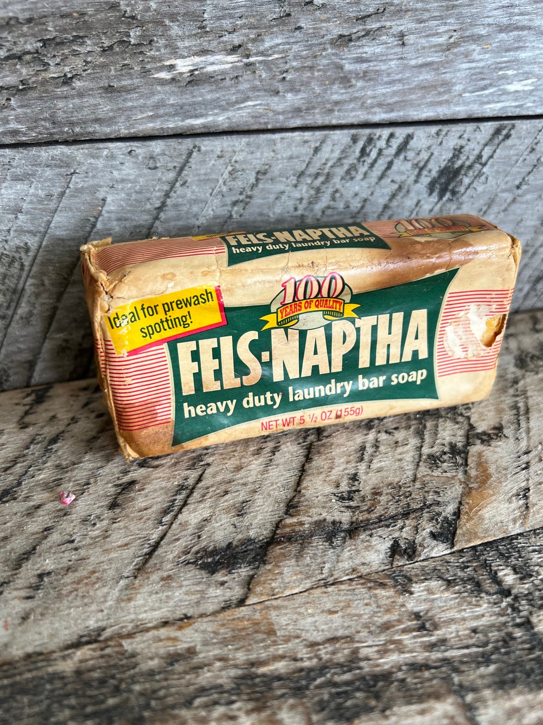 Fels Naptha Heavy Duty Laundry Bar Soap 5 1/2 OZ - Etsy