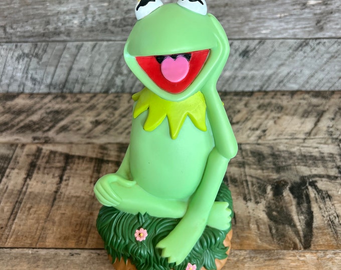 Kermit the Frog Bank Applause Jim Henson Muppets - Etsy