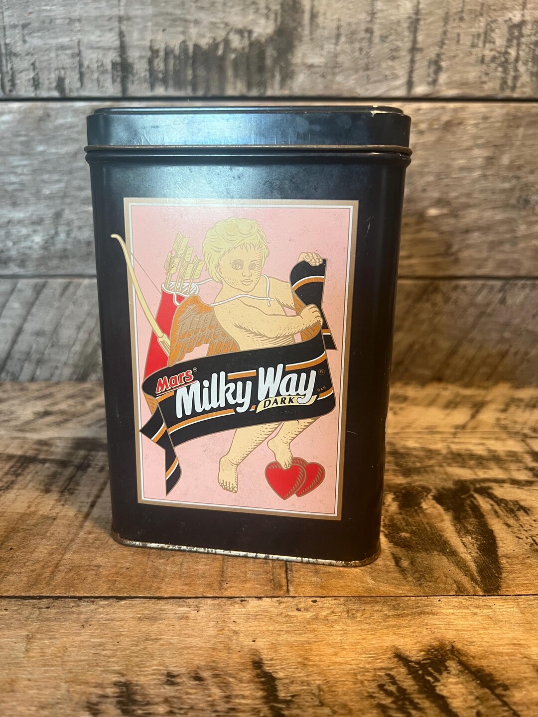 Mars Milky Way 1991 Tin Container Home Decor Cottage Decor - Etsy