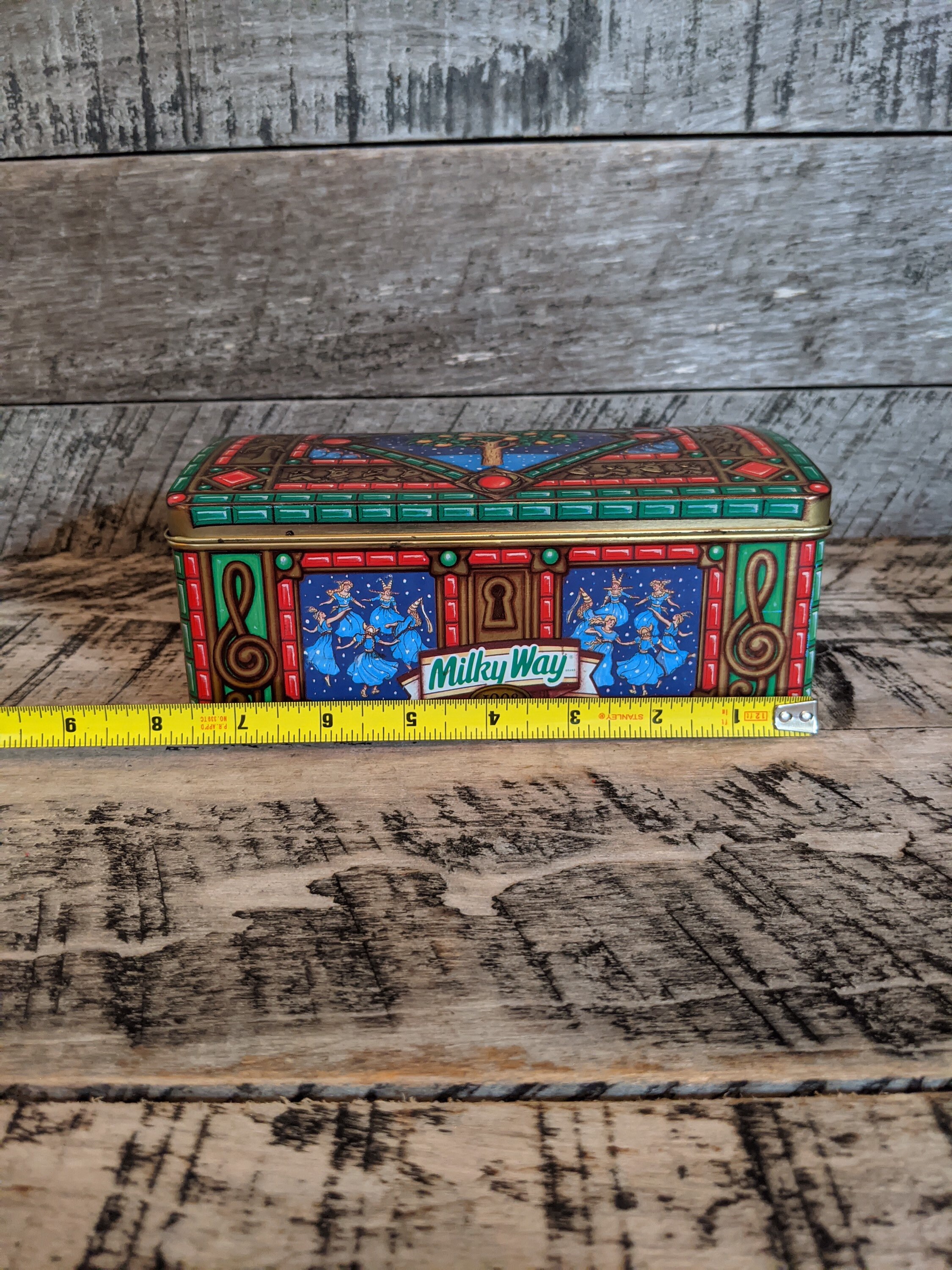 Milky Way Tin Container.(milky Way) 1998 Vintage - Etsy