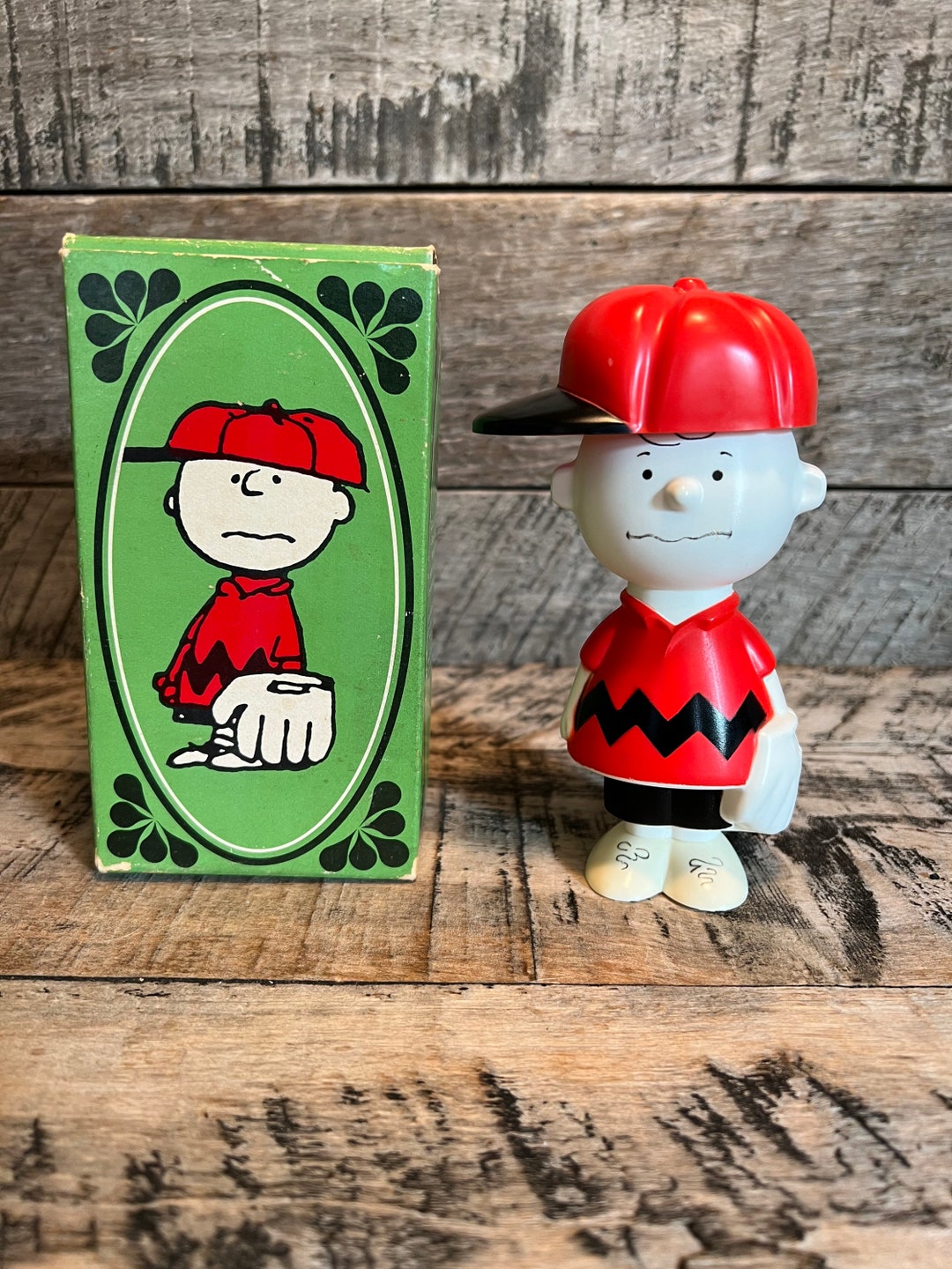 Vintage Peanuts Charlie Brown Avon Shampoo Baseball Snoopy Linus Lucy ...