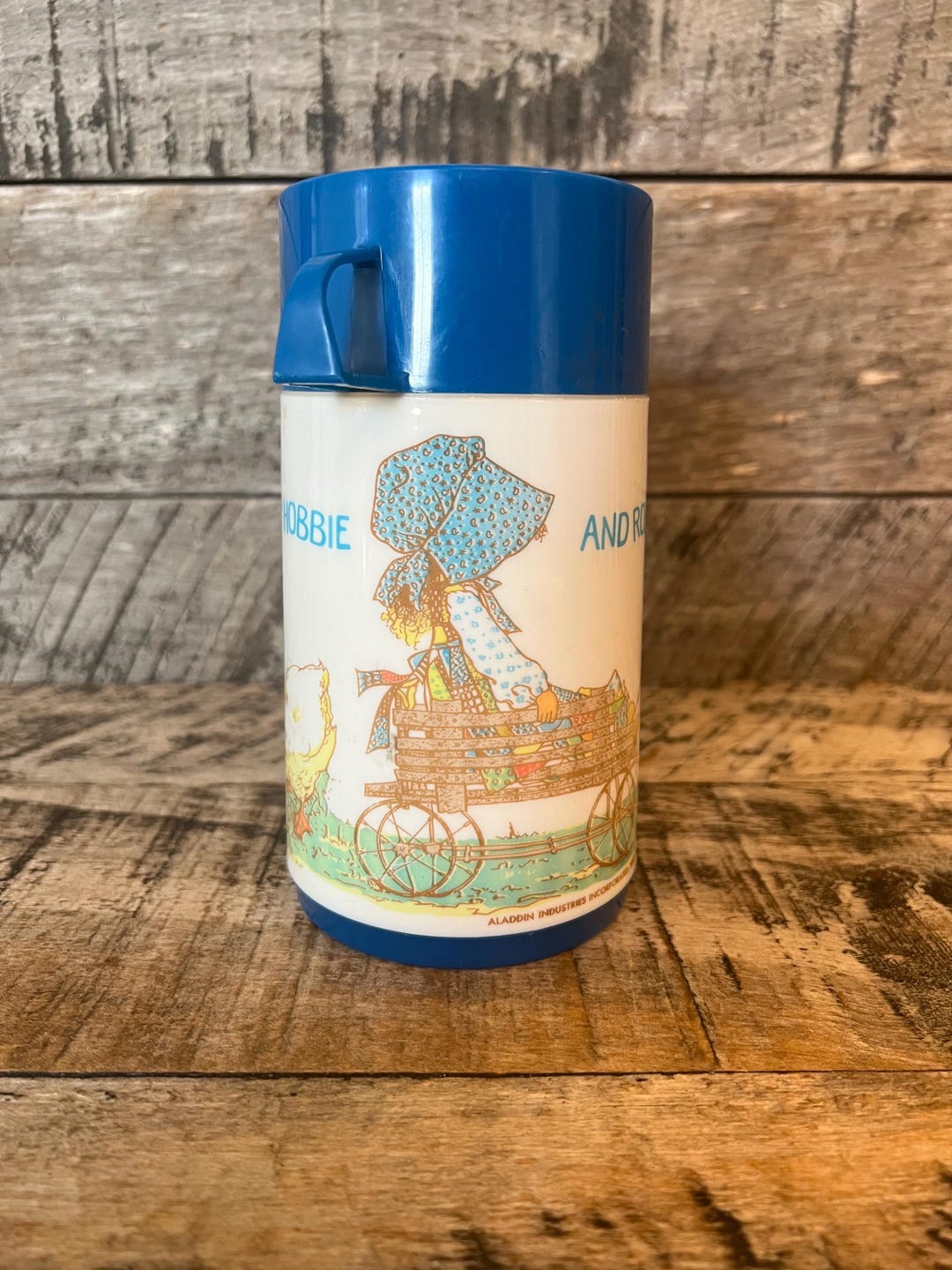 Holly Hobby and Robby Thermos Complete 1978 - Etsy