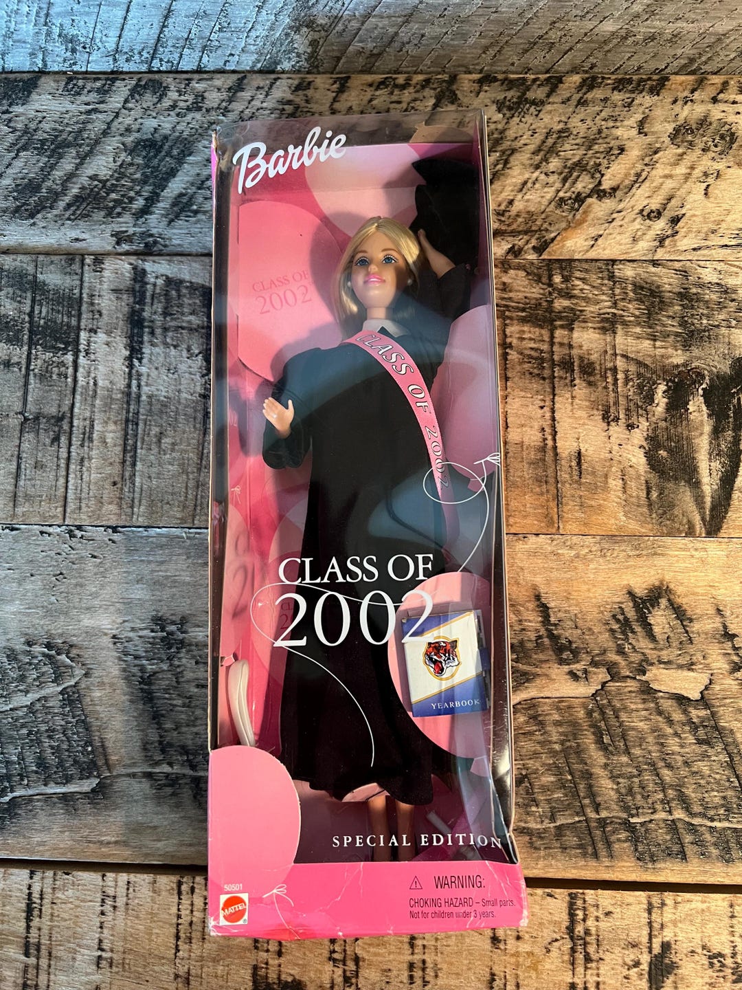 Mattel Class of 2002 Barbie Doll Special Edition Graduation Barbie ...