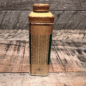 Vintage Mennen for Men Shave Talc Tin Neutral Tint Advertising (shave ...