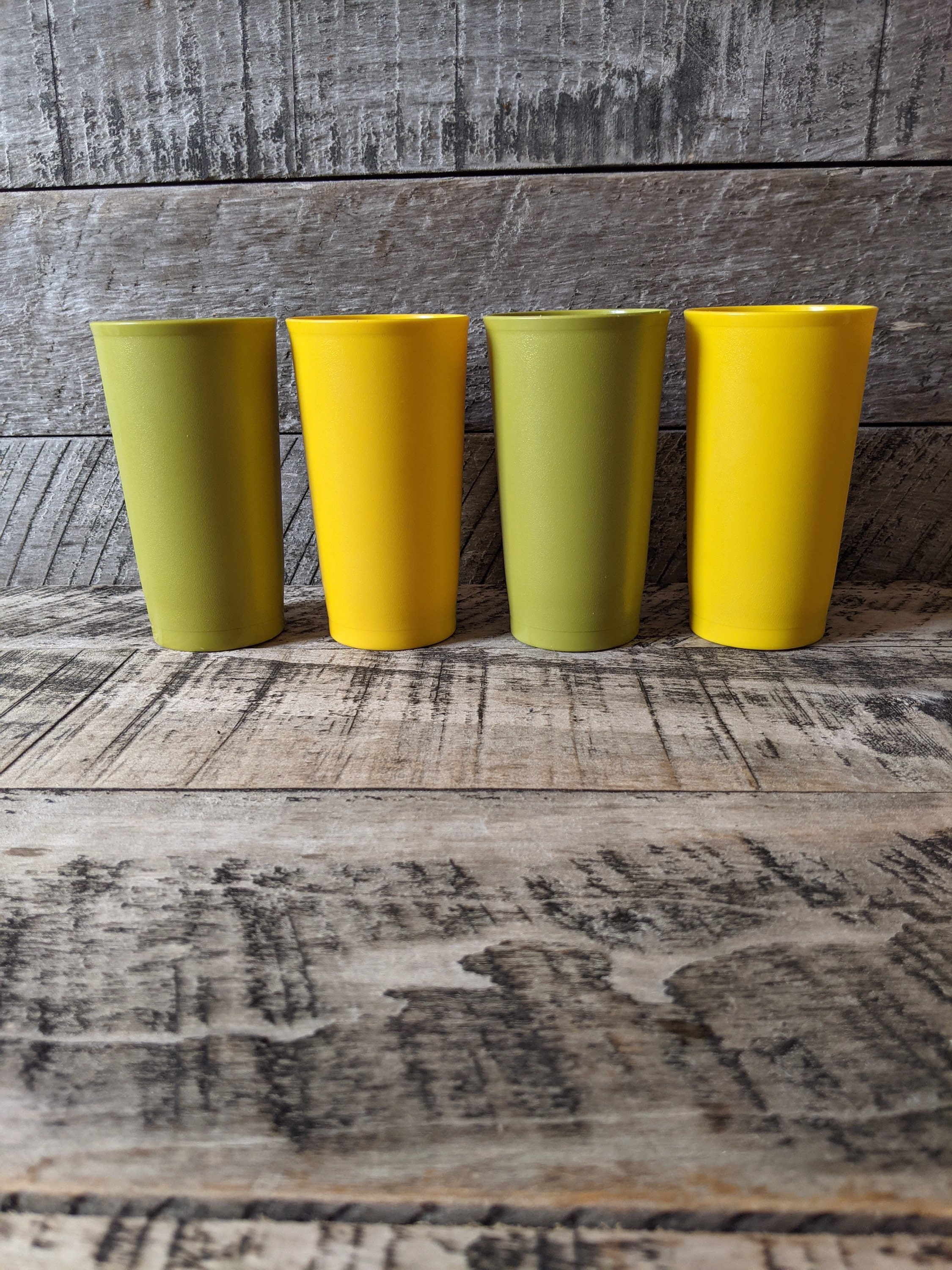 Vintage Tupperware Drinking Glasses. | Etsy