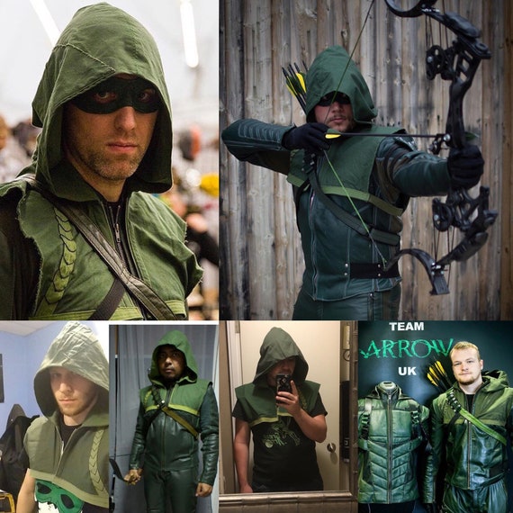 Green Arrow Hood Costume