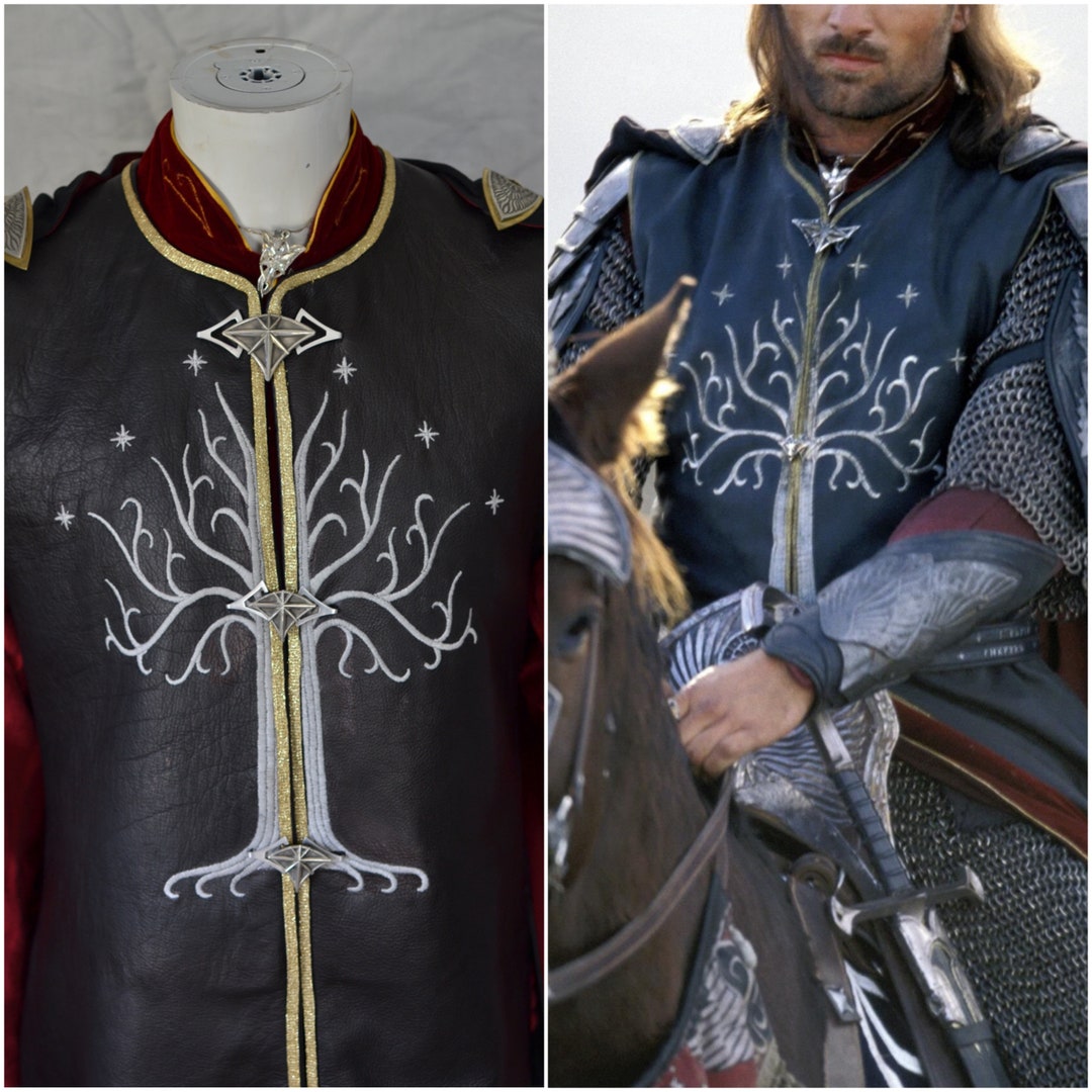 King’s Battle Garments - Gondor Surcoat, Tunic, and Cape Inspired by ...