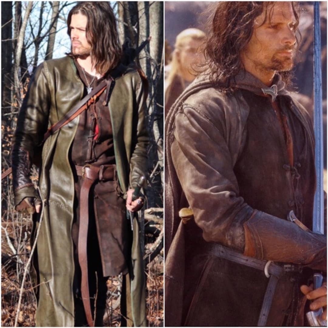 Ranger's Leather Duster and Jerkin - Etsy