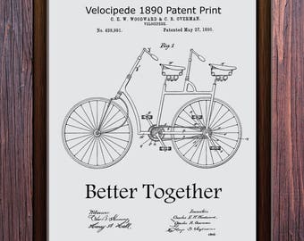 Tandem bicycle quote | Etsy