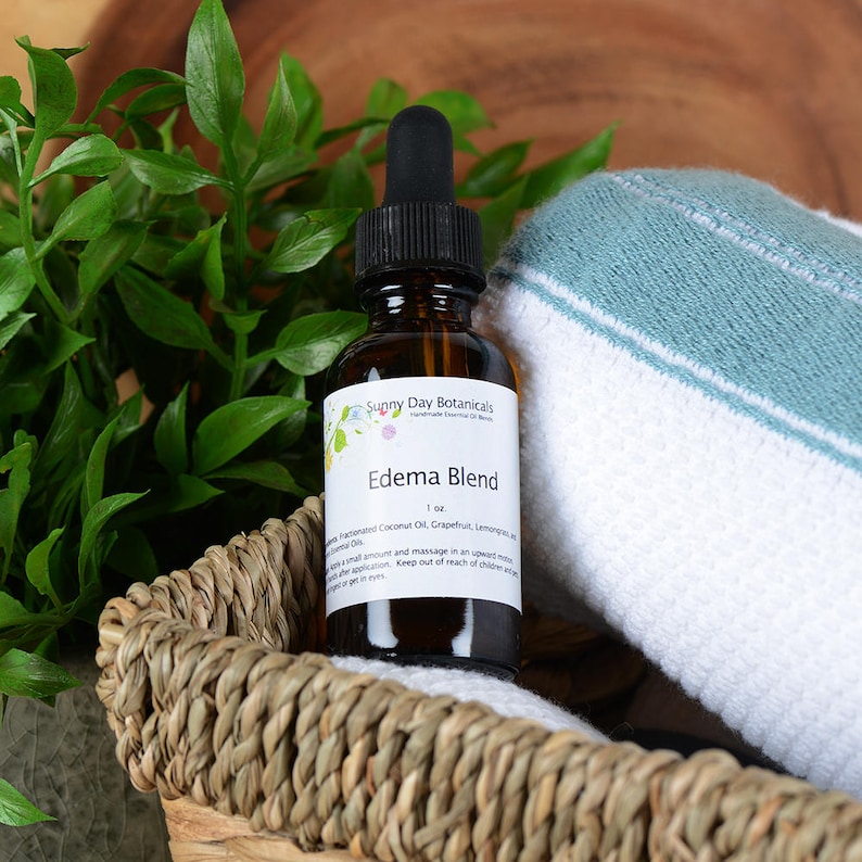Organic Edema Essential Oil Blend: Lymphatic Support - Etsy