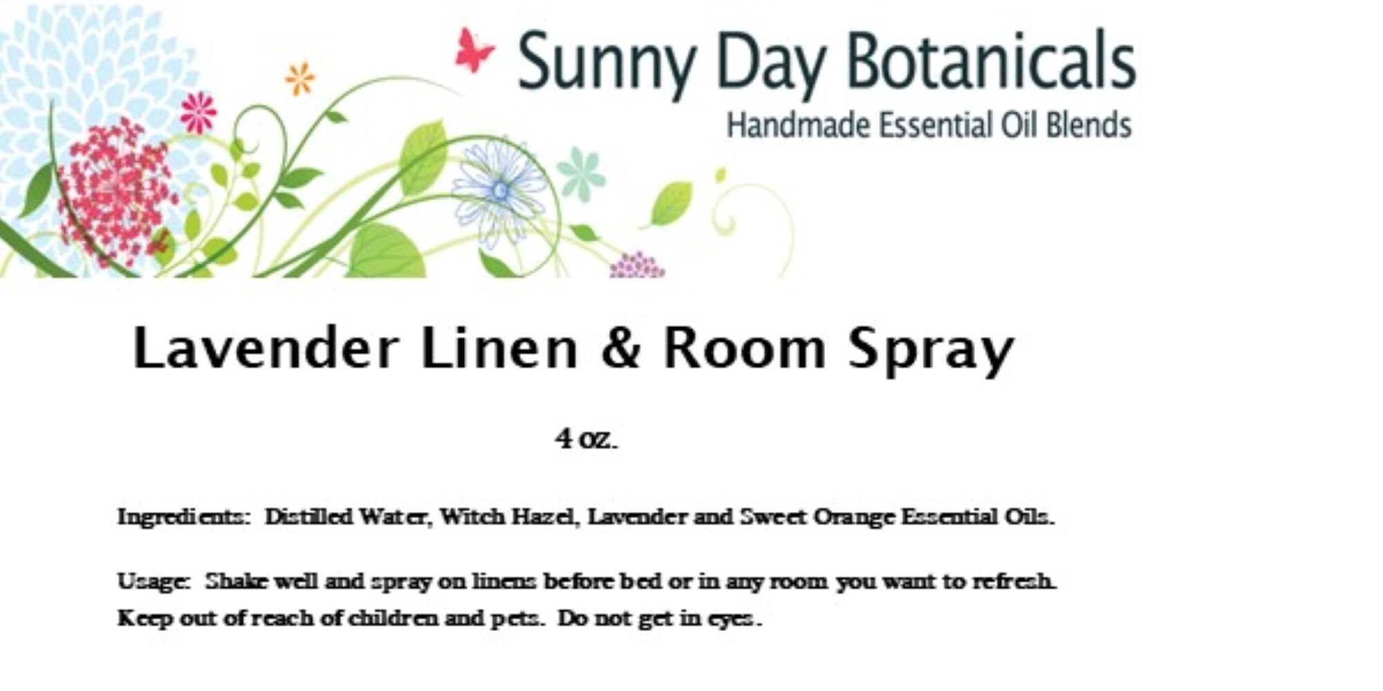 Lavender Linen & Room Spray 4 Oz Spray Bottle - Etsy