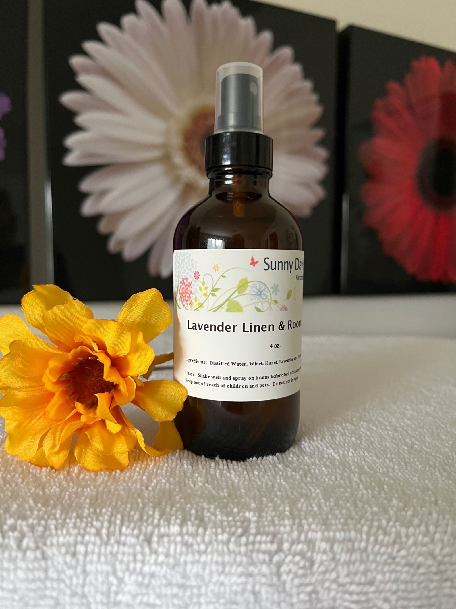 Lavender Linen & Room Spray - 4 Oz Spray Bottle - Etsy