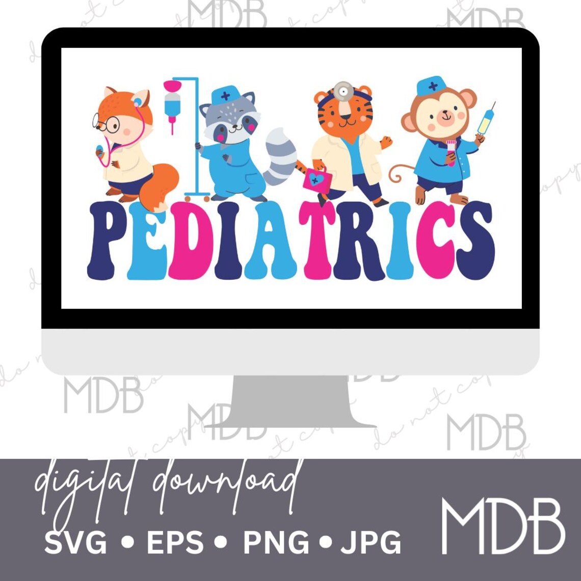 Pediatrics | PEDS Department | Digital Design | SVG PNG - Etsy