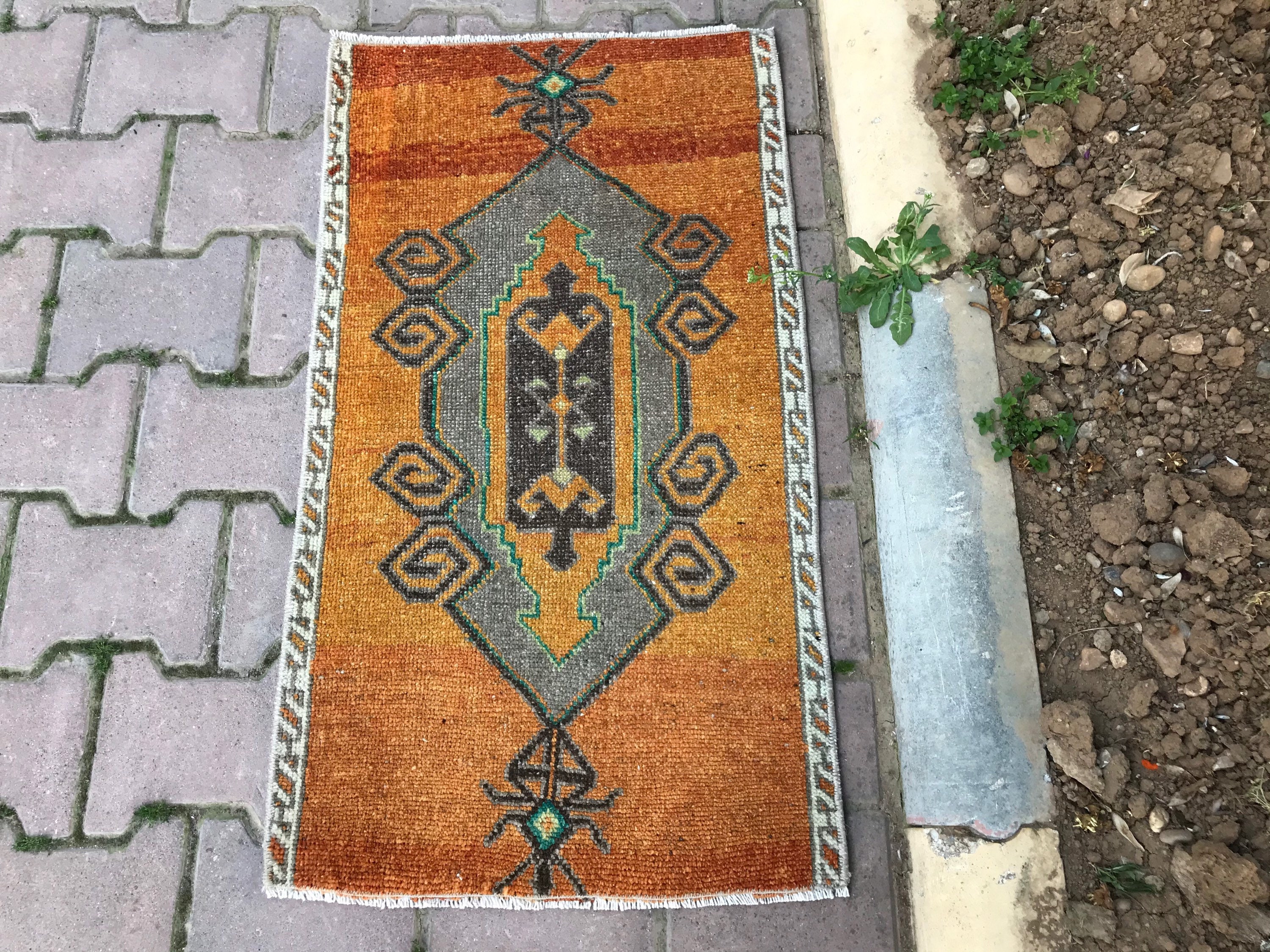 Door Mat Rug1'6x2'9 feet Small rugOut door Rug | Etsy