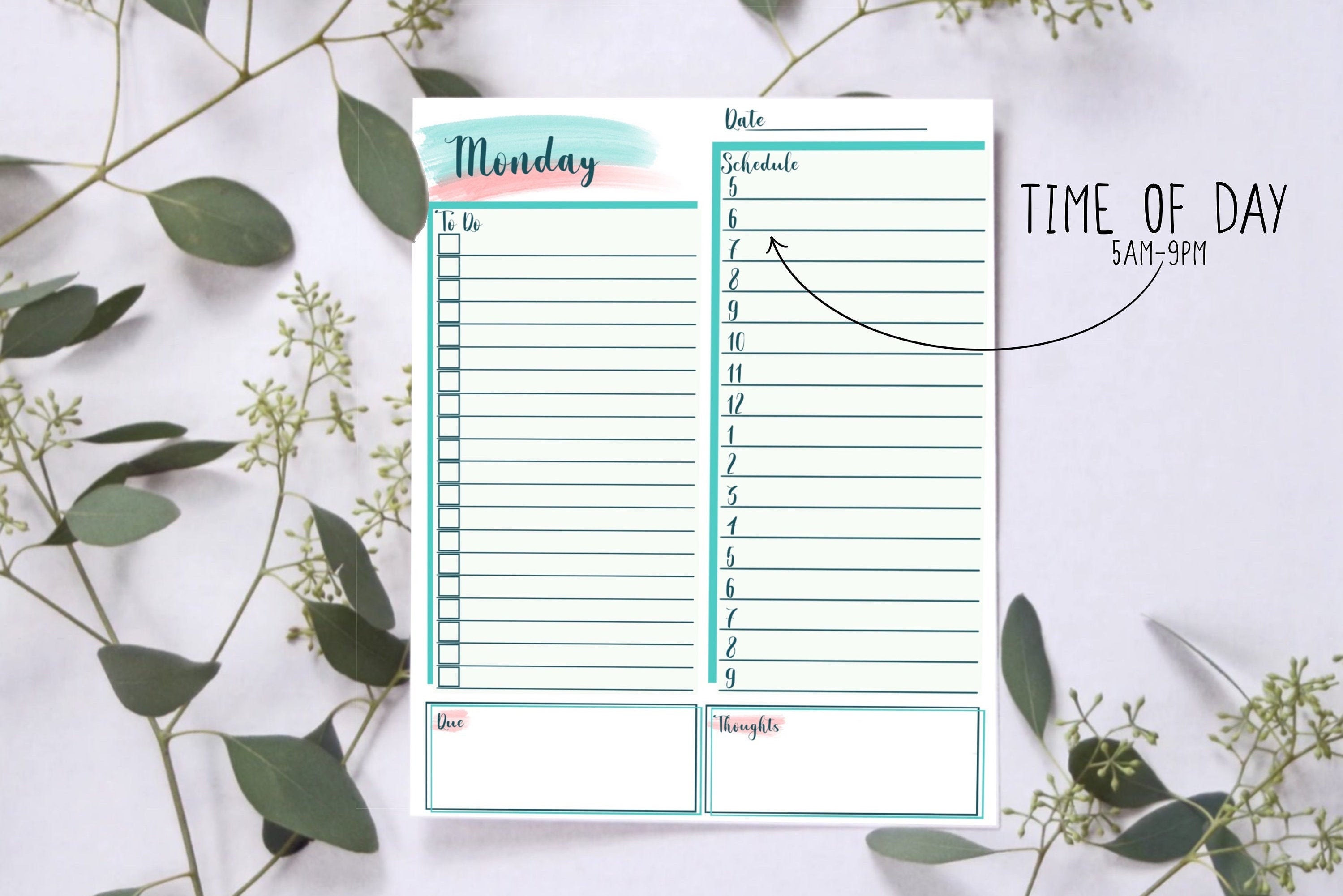 Planner, Organization Planner, Helpful for ADHD, Weekly Monthly and ...