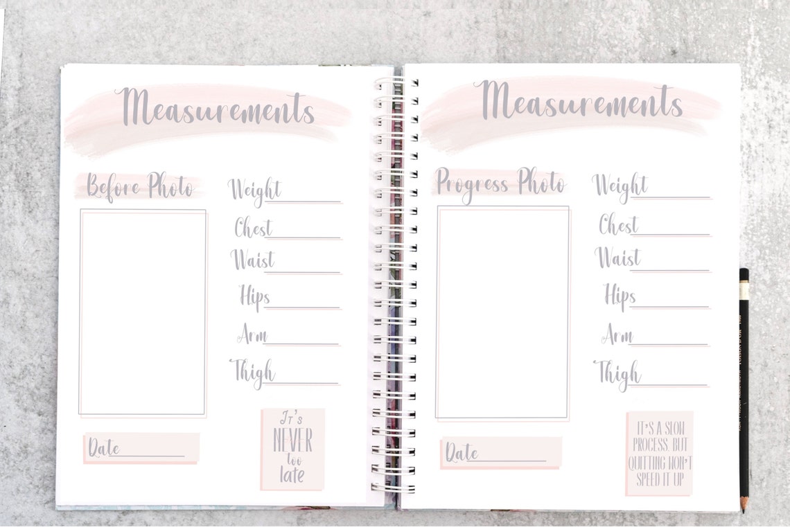 Weight Loss Journal, Printable Weight Loss Tracker, Instant Download ...