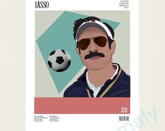 Lasso Believe Poster - Etsy