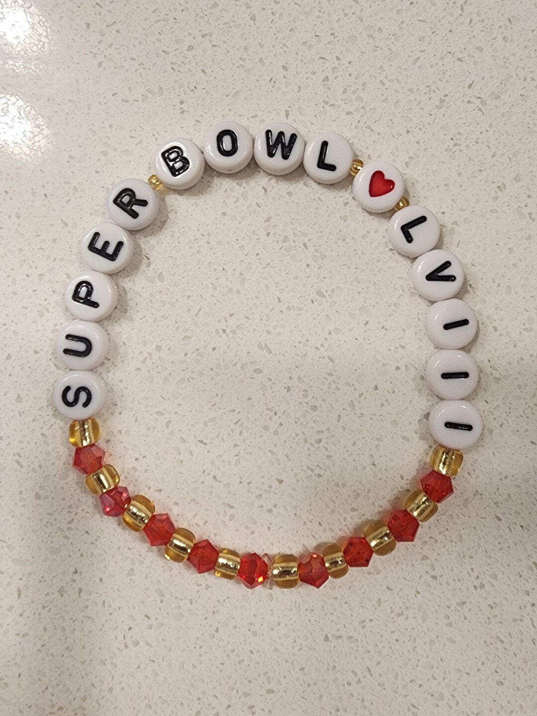 Custom Super Bowl 2024 Bracelet NFL Super Bowl Lvlll - Etsy