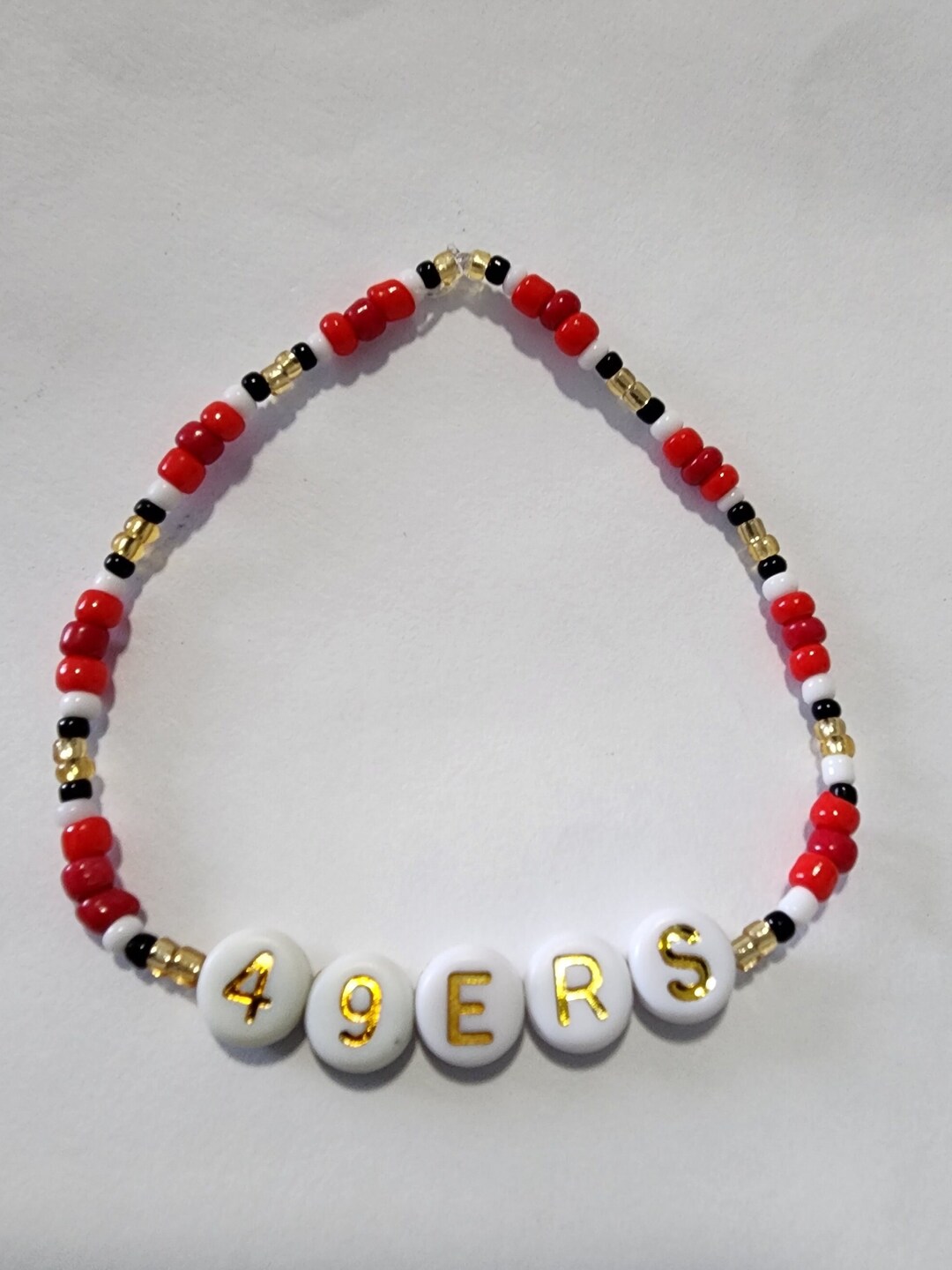 Custom San Francisco 49ers Bracelet - Etsy