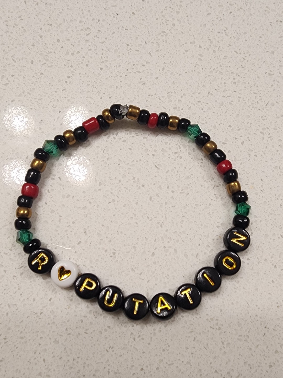 Taylor Swift Reputation Friendship Bracelet - Etsy