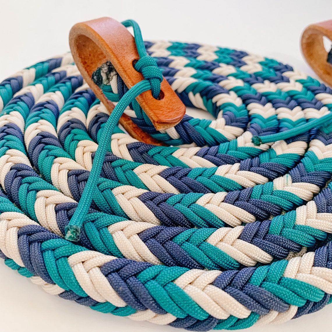 Custom Order Loop Rein With Leather Water Tie End, Various Lengths - Etsy