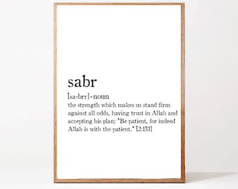 Sabr | Etsy