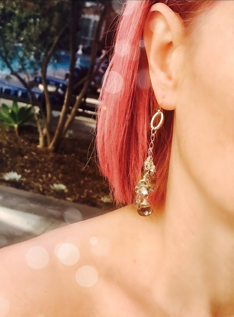 Dangle and Drop Silver Earrings Sterling Silver Earwire Wire | Etsy