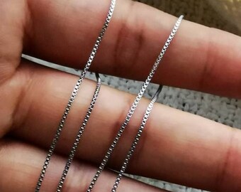 18 Inch Box Chain - Etsy